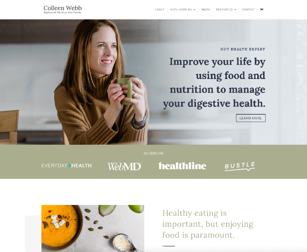 Best Dietitian Website Examples in 2025 | Websites for Nutritionists